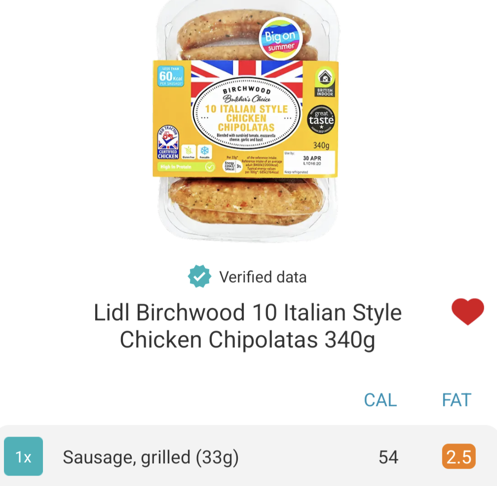 Italian Style Chicken Chipolatas – The Soundtrack Of Home